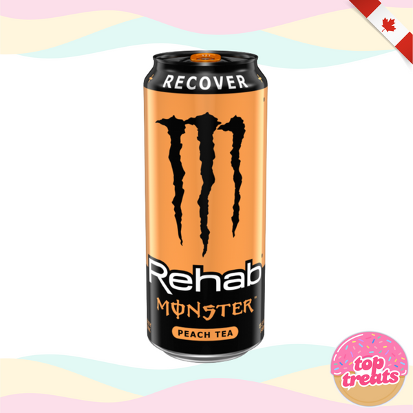 Monster Energy Rehab Peach Tea - 458ml – Top Treats